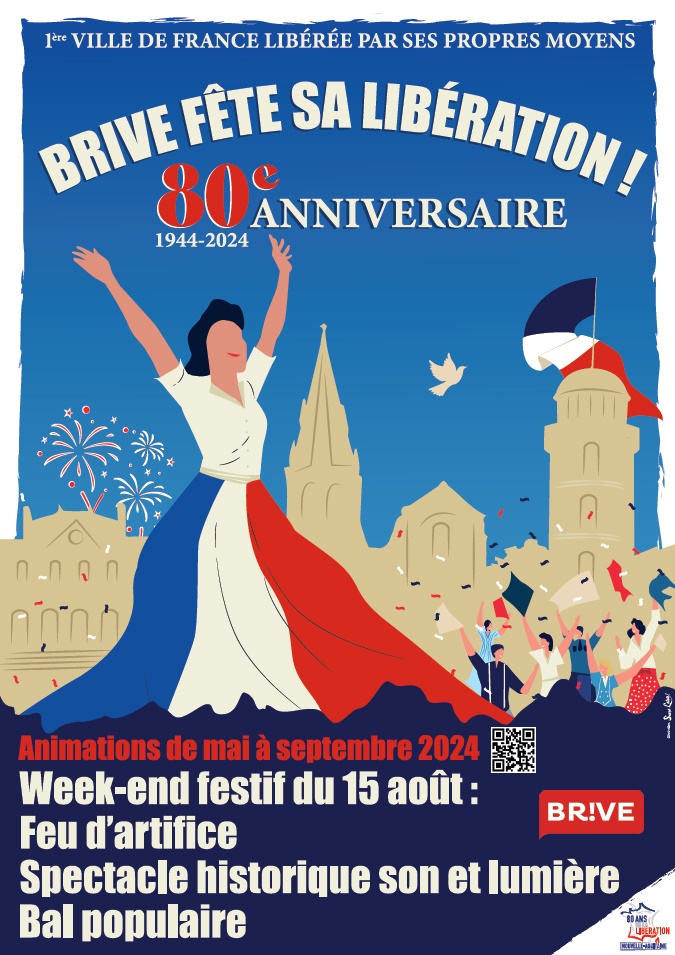 Programme du 80ème anniversaire de la libération de Brive - Brive Tourisme